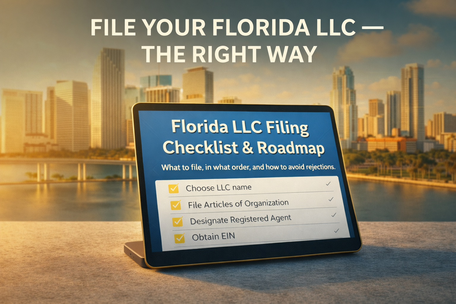 How to File an LLC in Florida | Complete 2025 Step-by-Step Guide